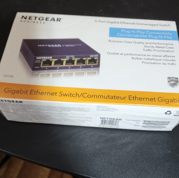 netgear | Computers, Laptops & Parts | Netgear Nib 5 Gigabit Ethernet ...